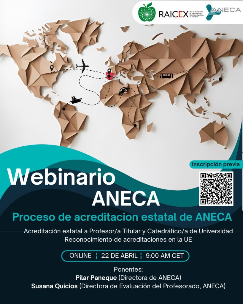 Webinario proceso de acreditaciones ANECA